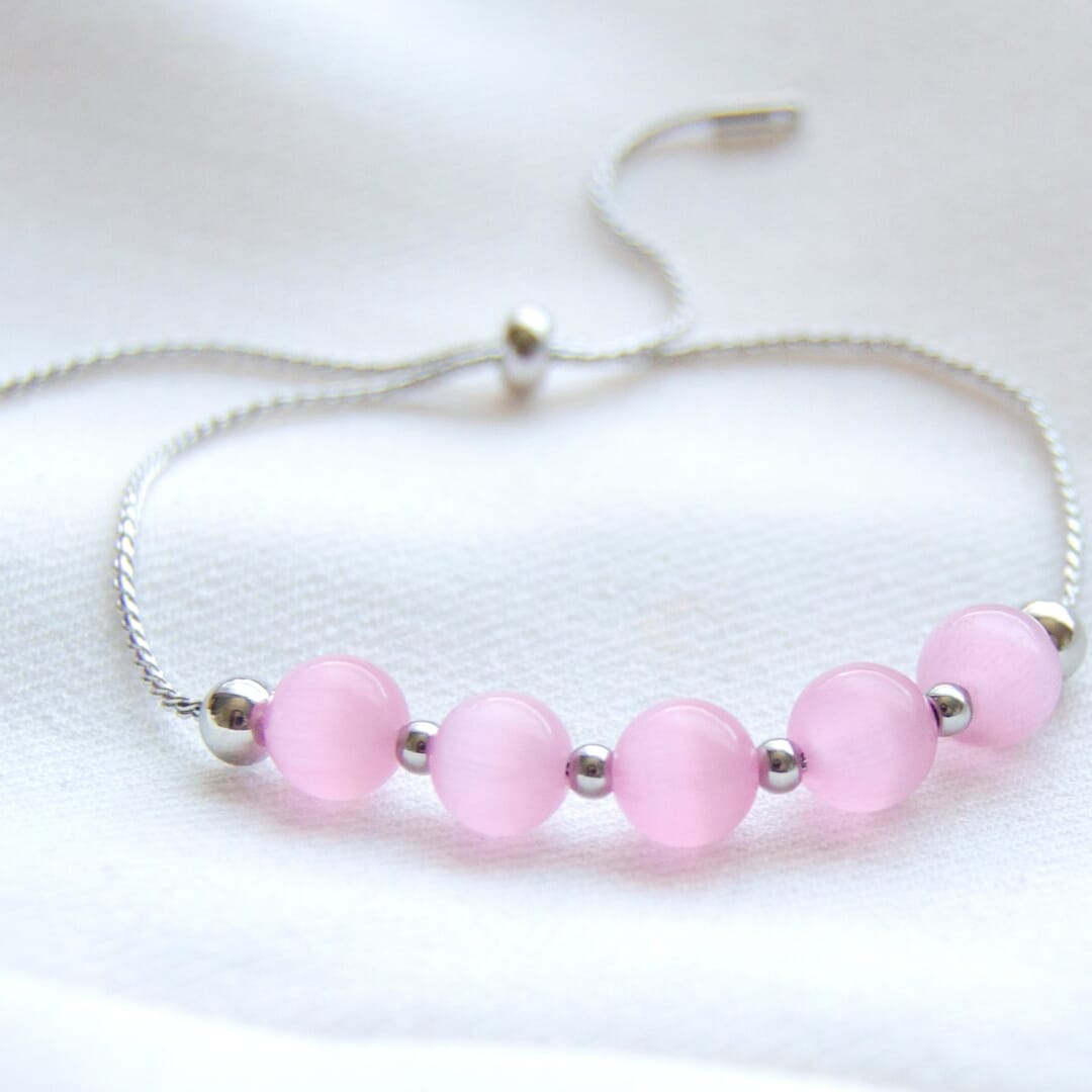 Rose Quartz Crystal Bracelet - Soul Analyse