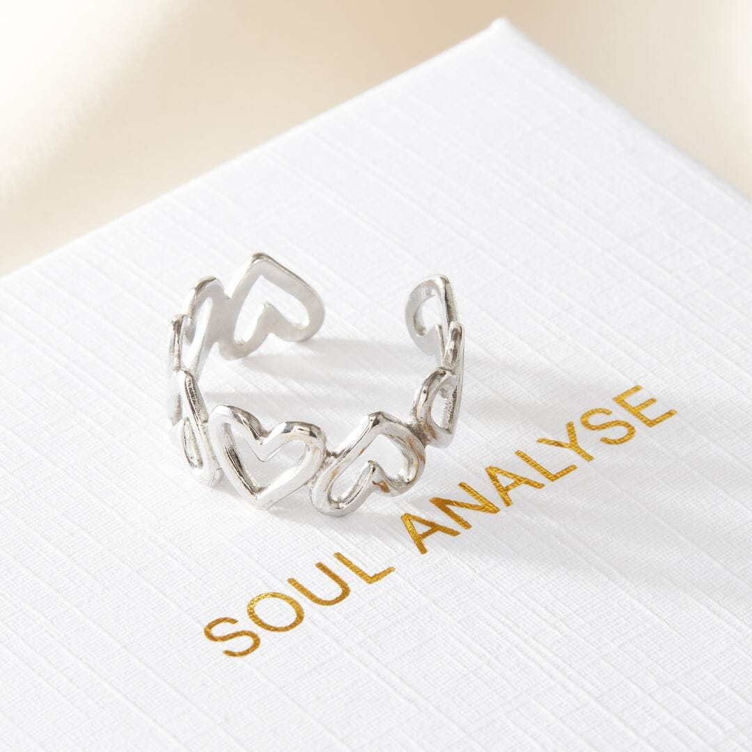 Sweetheart Ring Adjustable - Soul Analyse